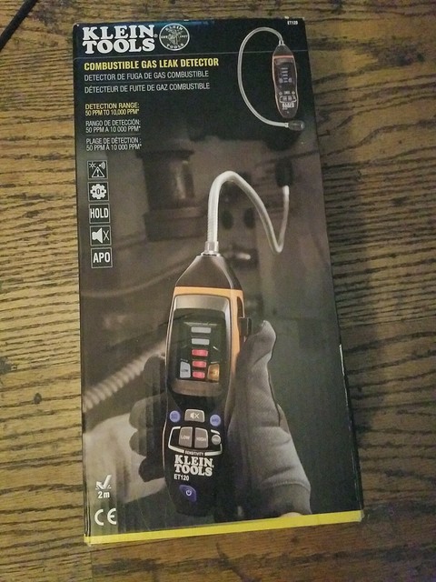 Klein Tools ET120 Combustible Gas Leak Detector for sale online | eBay