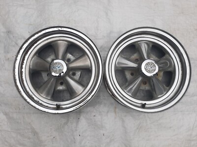 Cragar SS 14x6 5 Spoke Chrome Plated Steel Wheels | 5x4.75 Bolt Pattern ...