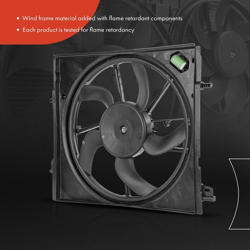 A-Premium Radiator Fan Cooling for Renault Kadjar Nissan Qashqai II ...