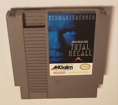 Total Recall (Nintendo Entertainment System, 1990) authentic & tested ...