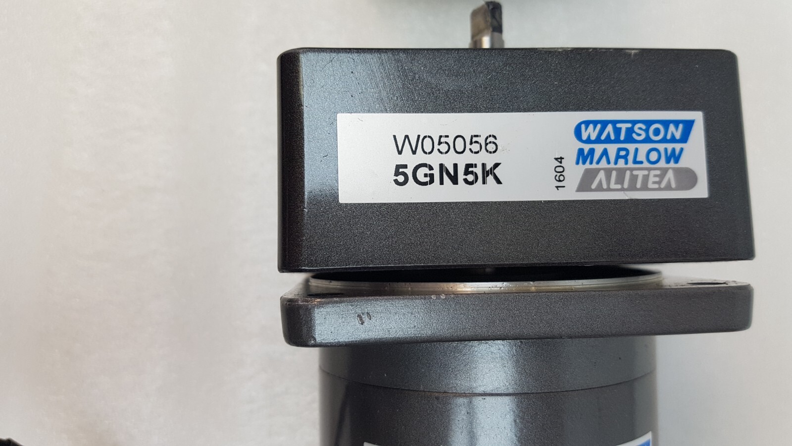 WATSON-MARLOW ALITEA DC MOTOR DM5230-24SGN W/ GEAR 5GN5K 140.DV23.Q67 ...