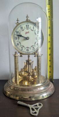 Working Vintage SCHATZ MODEL 49 , 400 DAY Anniversary CLOCK Key , Small ...