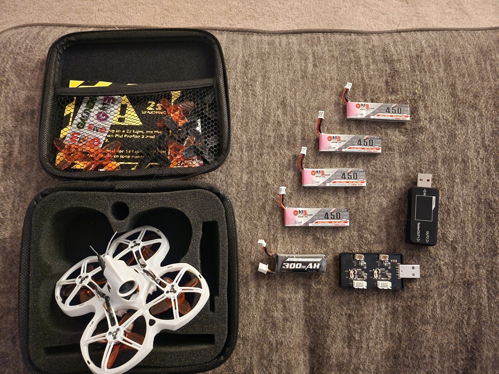 EMAX Tinyhawk II Indoor FPV Racing Drone Bundle. Controller And Headset ...