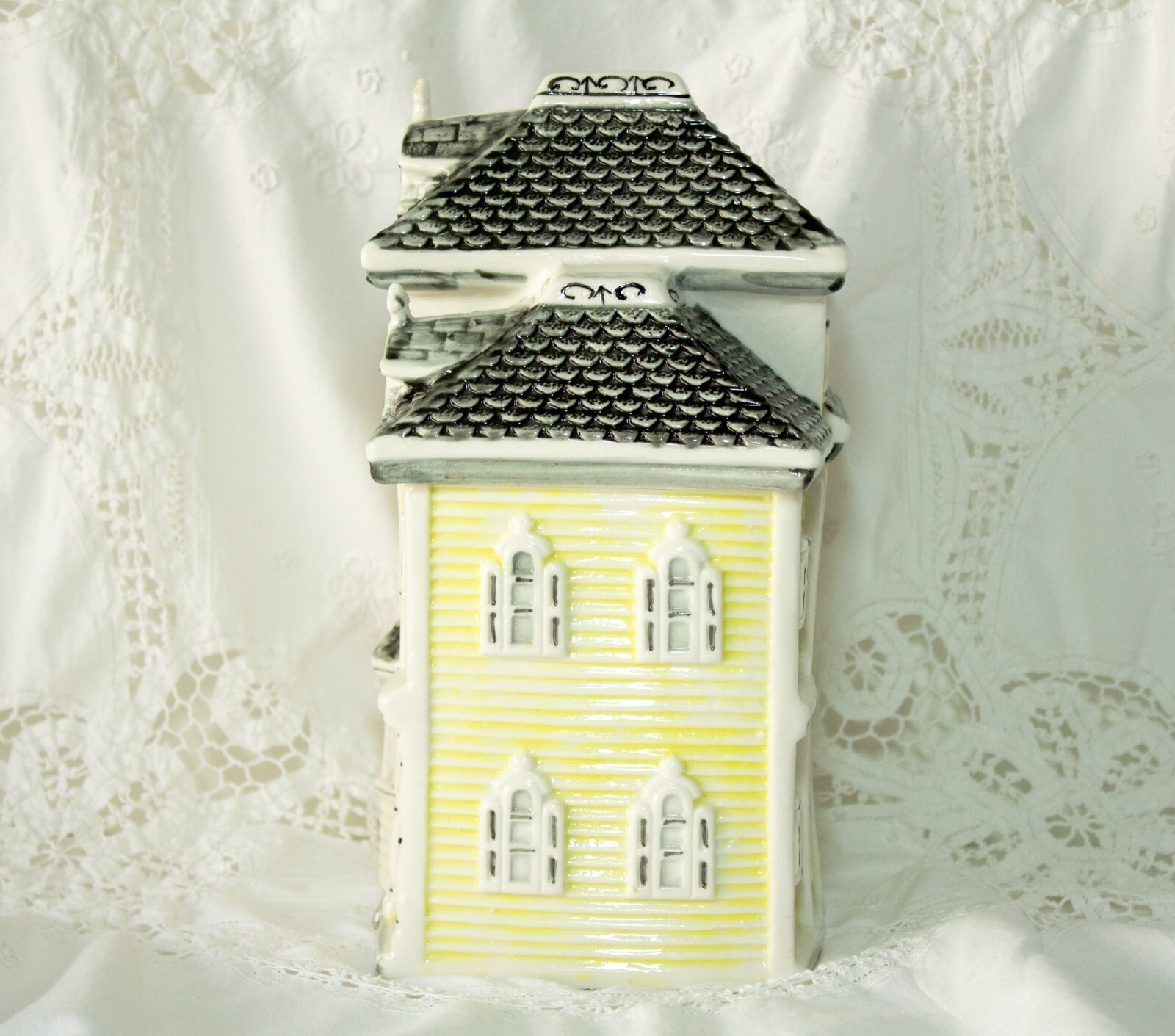 Victorian House Cookie Jar Small Town Kitchen Decor | eBay