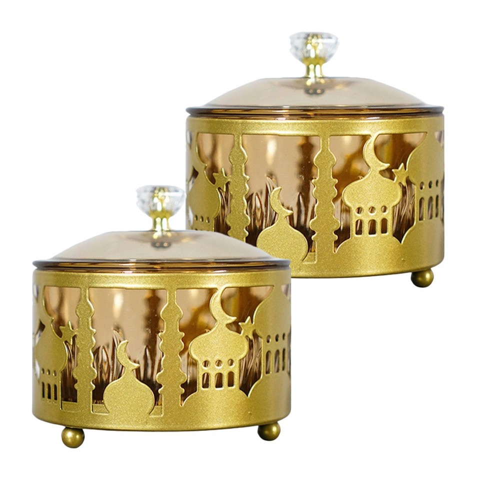 2Pcs Candy Gift Box Middle Eastern Style Candy Container Small Crafts ...