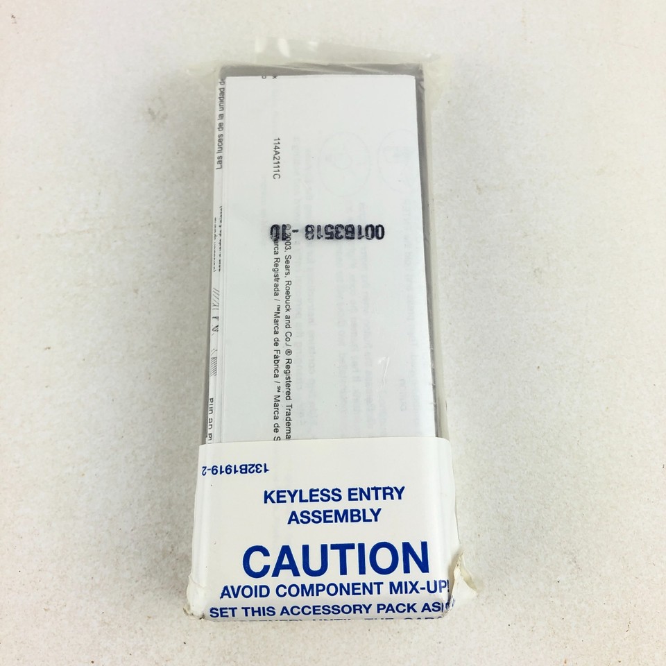 Craftsman Garage Door Keypad 139.53684 Keyless Brand New Red Button OEM ...