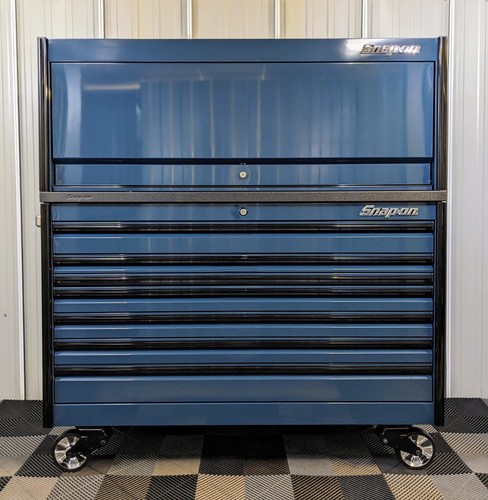 Snap-On 68" EPIQ Roll Cab + WorkCenter / Toolbox - Supersonic Blue ...