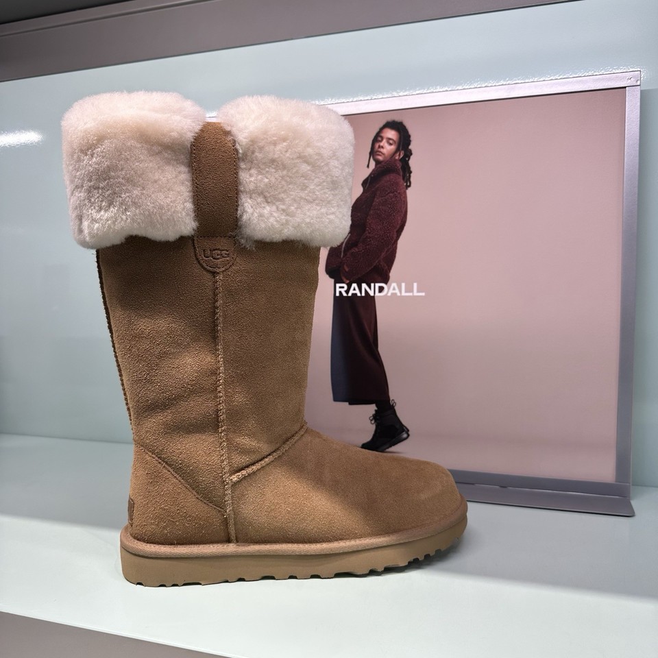New Ugg Suhenny Tall Shearling Boot in Chestnut women #1153513 Size5~10 ...