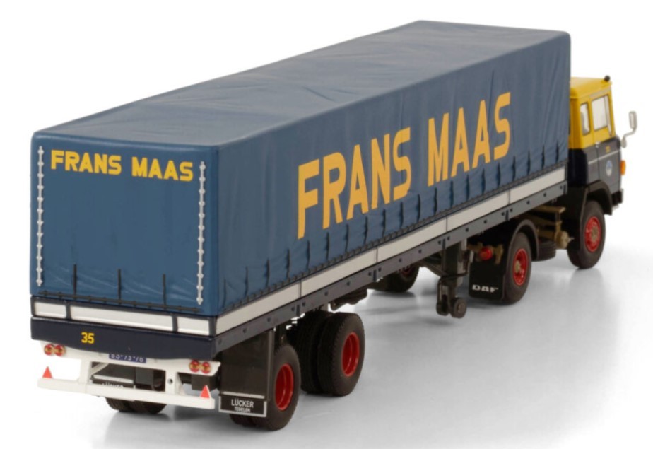 WSI,DAF 2600 4x2 with 2 axle trailer FRANS MAAS, 1/50, WSI01-3646 | eBay