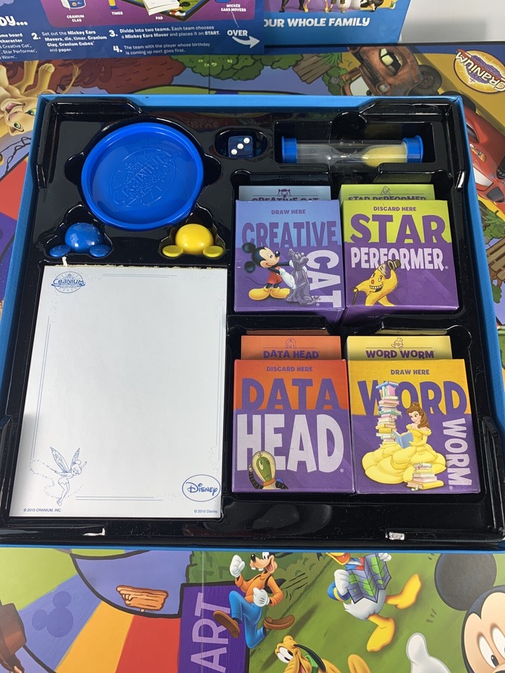 EUC 2015 Cranium Disney Family Edition by USAopoly COMPLETE | eBay