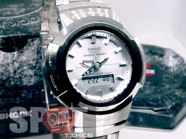 CASIO G-SHOCK AWM-500D-1A8 Full Metal AWM-500 Solar Analog CASIO G-SHOCK AWM-500D-1A8 Full Metal AWM-500 Solar Analog