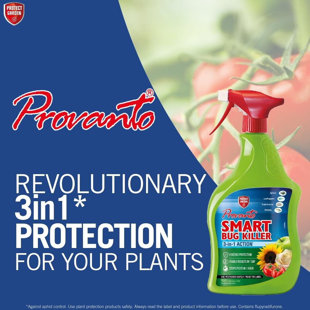 2 X Provanto Smart Bug Killer Spray 3-in-1 Action 1L RTU - Double Pack ...