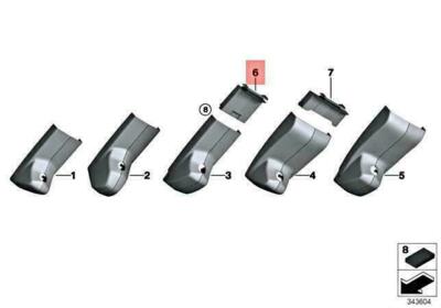 BMW X5 X6 F07 F15 F16 F85 F86 520D 528I 530D CABLE DUCT 51169268717 | eBay