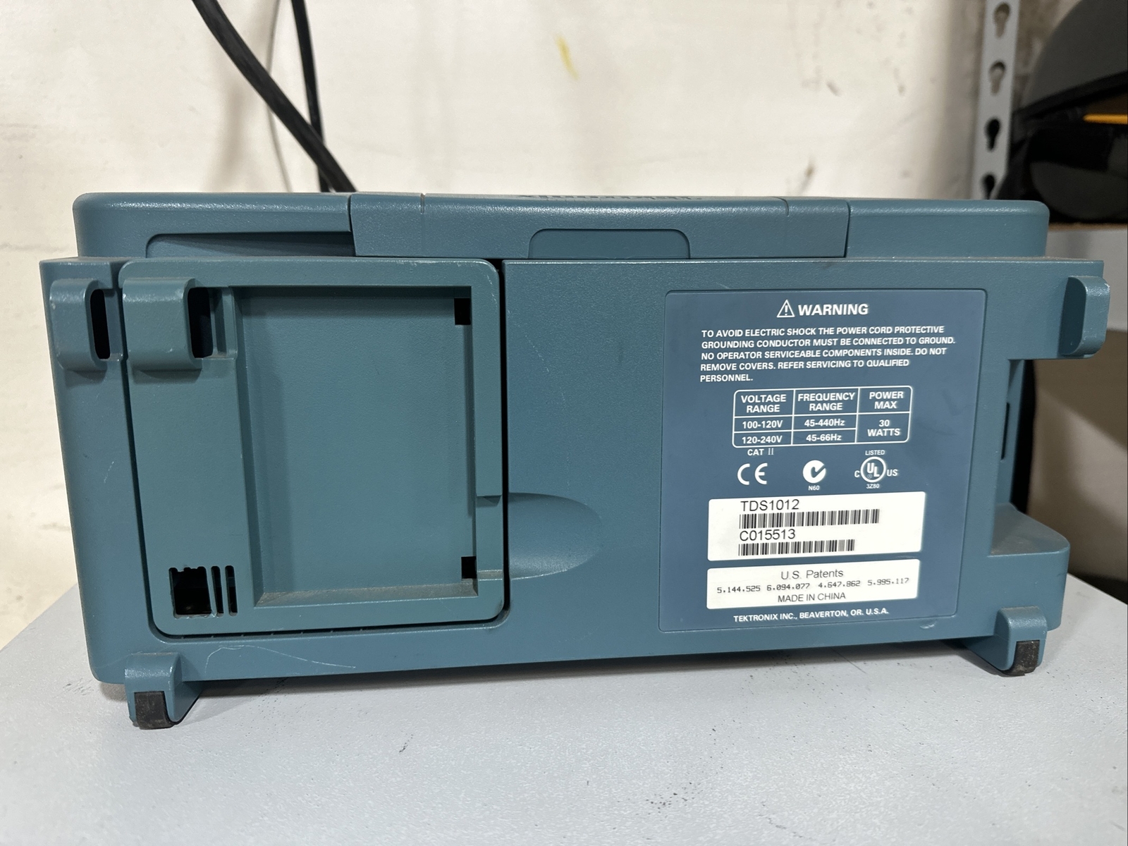 Tektronix TDS1012 2 Channel, 100MHz Digital Storage Oscilloscope For ...