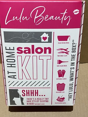 DIY Hair Color Kit LULU Beauty At Home Salon Kit NEW | eBay
