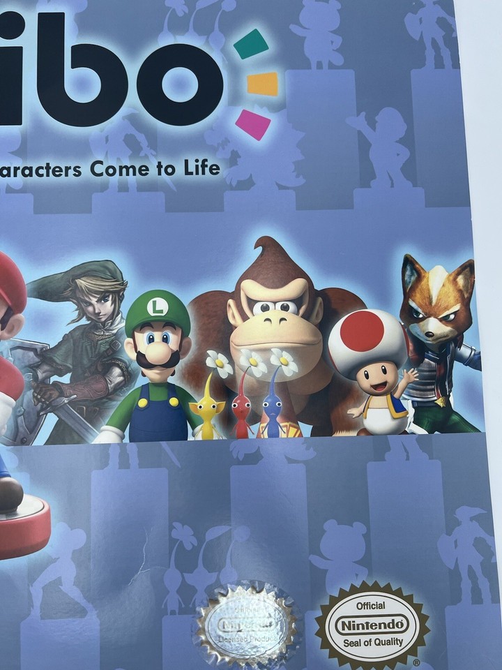 NINTENDO PYRAMID AMERICA AMIIBO CHARACTERS MARIO ANIMAL CROSSING GAMING ...