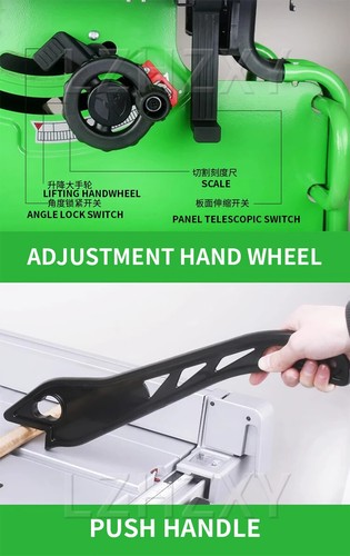 10" Table Saw Dustless Saw Multi-Site Dustless Cutting Benchtop Sawing ...