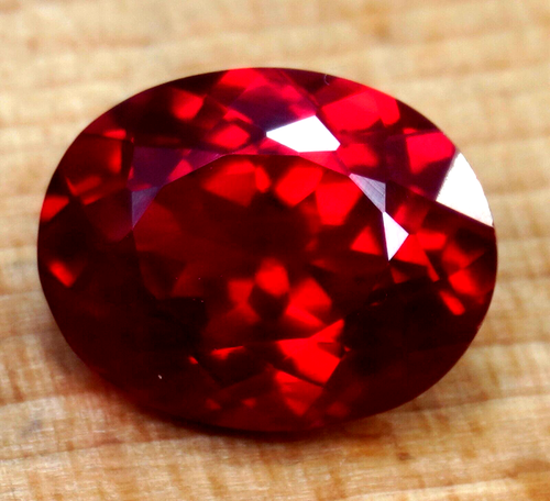 10 Ct+ Natural Myanmar Red Painite Oval Cut Loose Certified Unheated ...