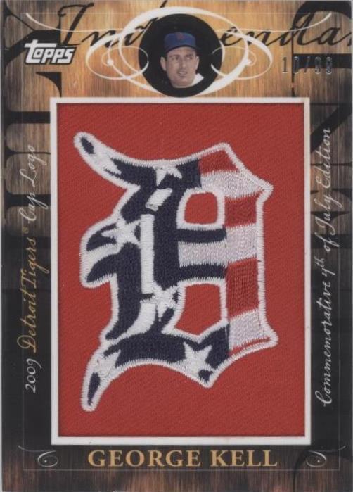 2010 Topps - Jumbo Packs Manufactured Hat Logo Relic George Kell #MHR ...