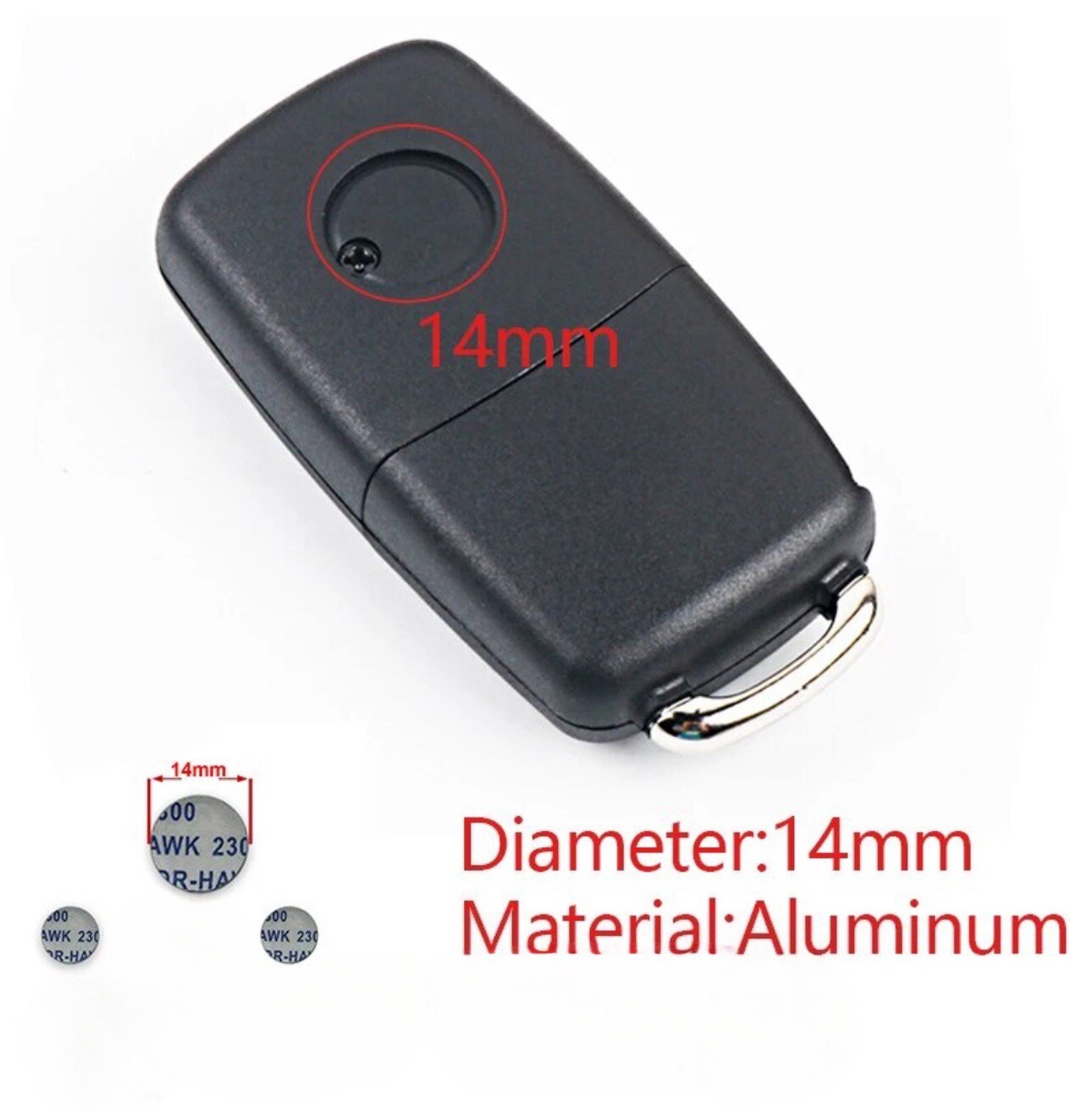 NEW BMW 2 pcs 14mm. Key Fob Remote Badge Logo Sticker Emblem . | eBay