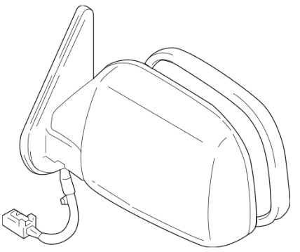 03-09 TOYOTA 4 RUNNER Left Side View Mirror | eBay