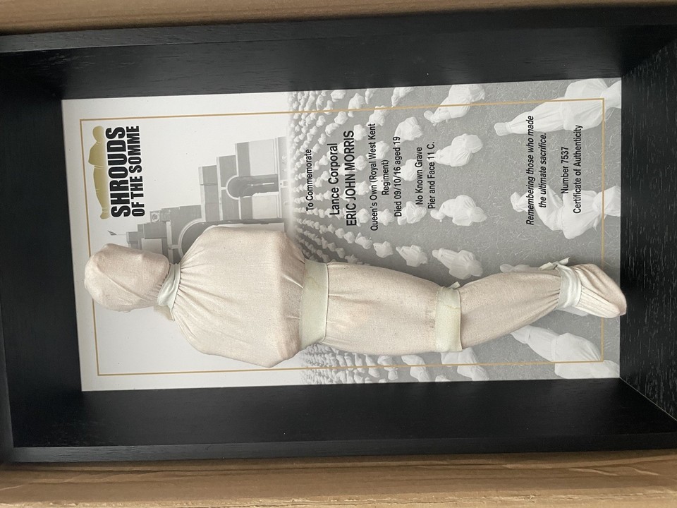 SHROUDS OF THE SOMME Rare WW1 Framed Figurine No. 7537 Eric John Morris Boxley | eBay UK