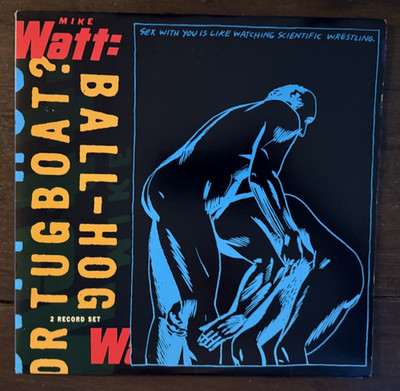 Mike Watt Ball-Hog or Tugboat Blue Vinyl 2 Record VG+/VG+ | eBay