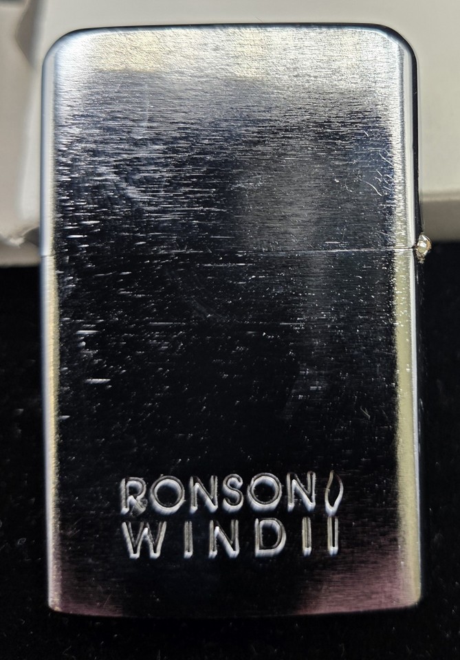 Ronson Wind II Masuimi Max Metal Lighter Pinup Burlesque Rockabilly New ...
