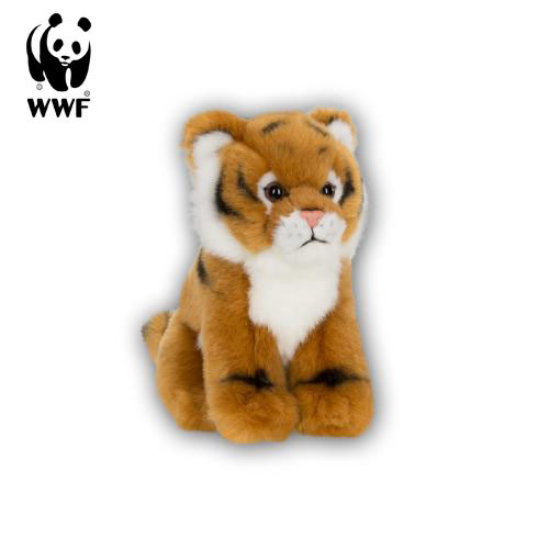 Wwf Plush Tiger Baby (15cm) Lifelike Stuffed Animal Tiger Predator for ...