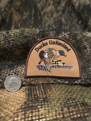 Ducks Unlimited Embroidered patch iron on New | eBay