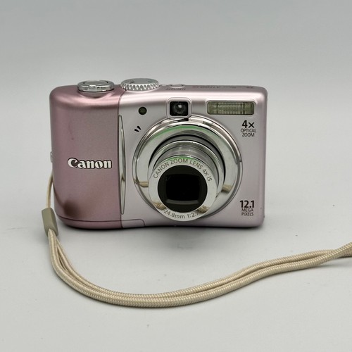 Canon PowerShot A1100 IS 12.1MP Digital Camera - Pink 13803106978 | eBay