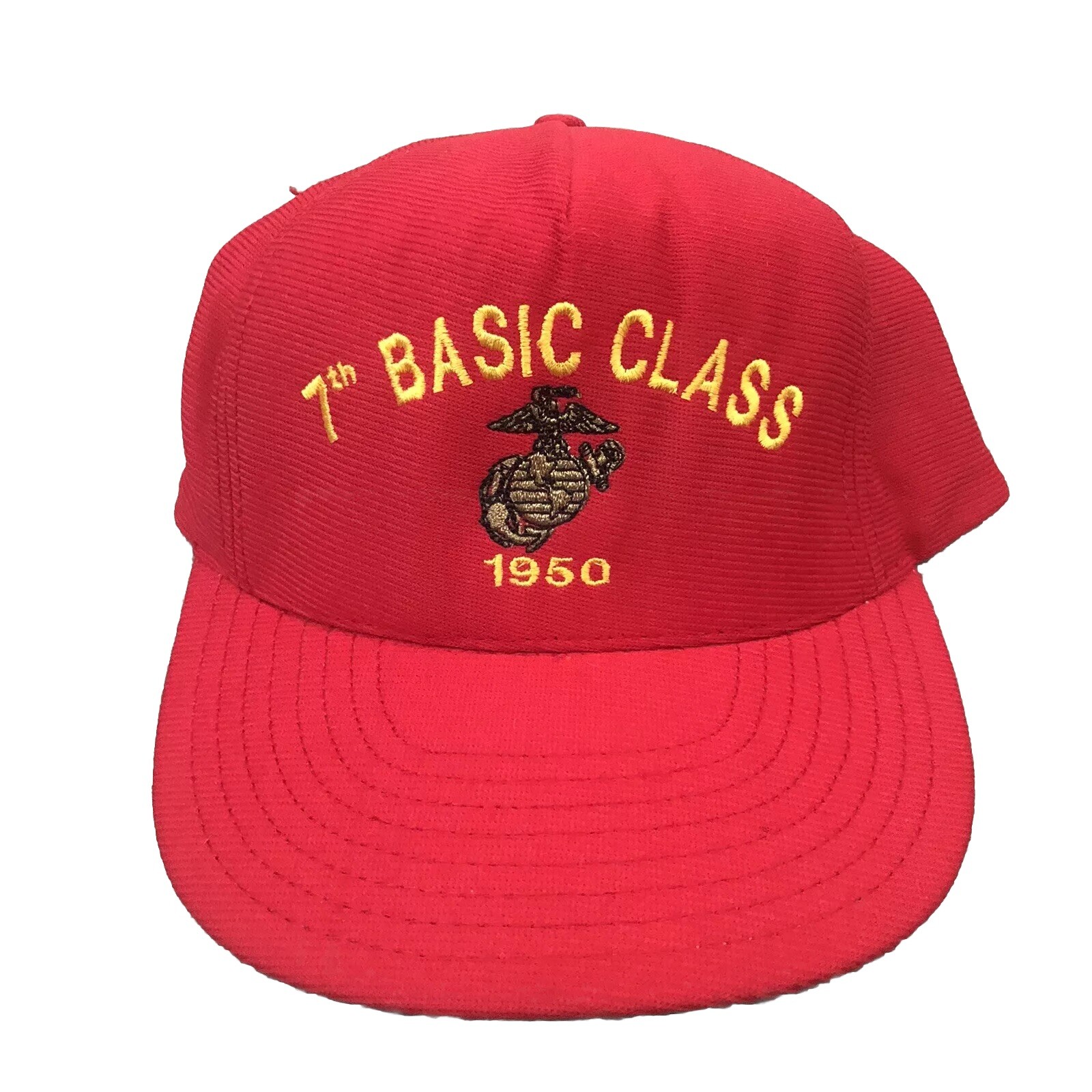 Vintage USMC 7th Basic Class 1950 Made In USA Eagle C… - Gem