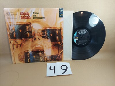 Sandy Nelson Drums and More Drums! VG+/VG+ Record 33 RPM LP SUS-5224 ...