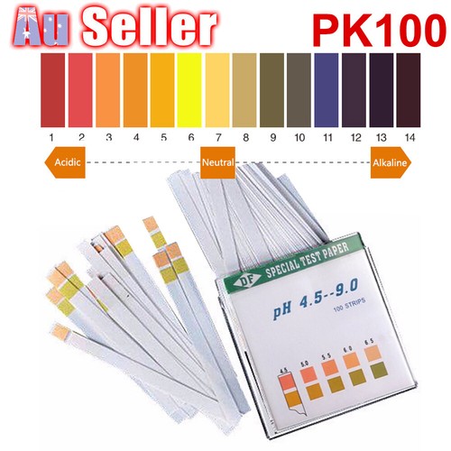 PH Test (100 Strips) Testing Sticks Urine & Saliva For Strips Diet ...