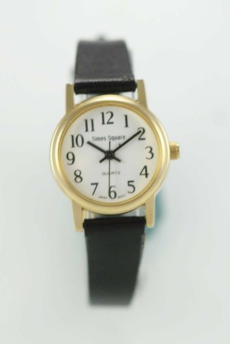 Times Square Women's Stainless Steel Water Resistant Quartz Battery ...