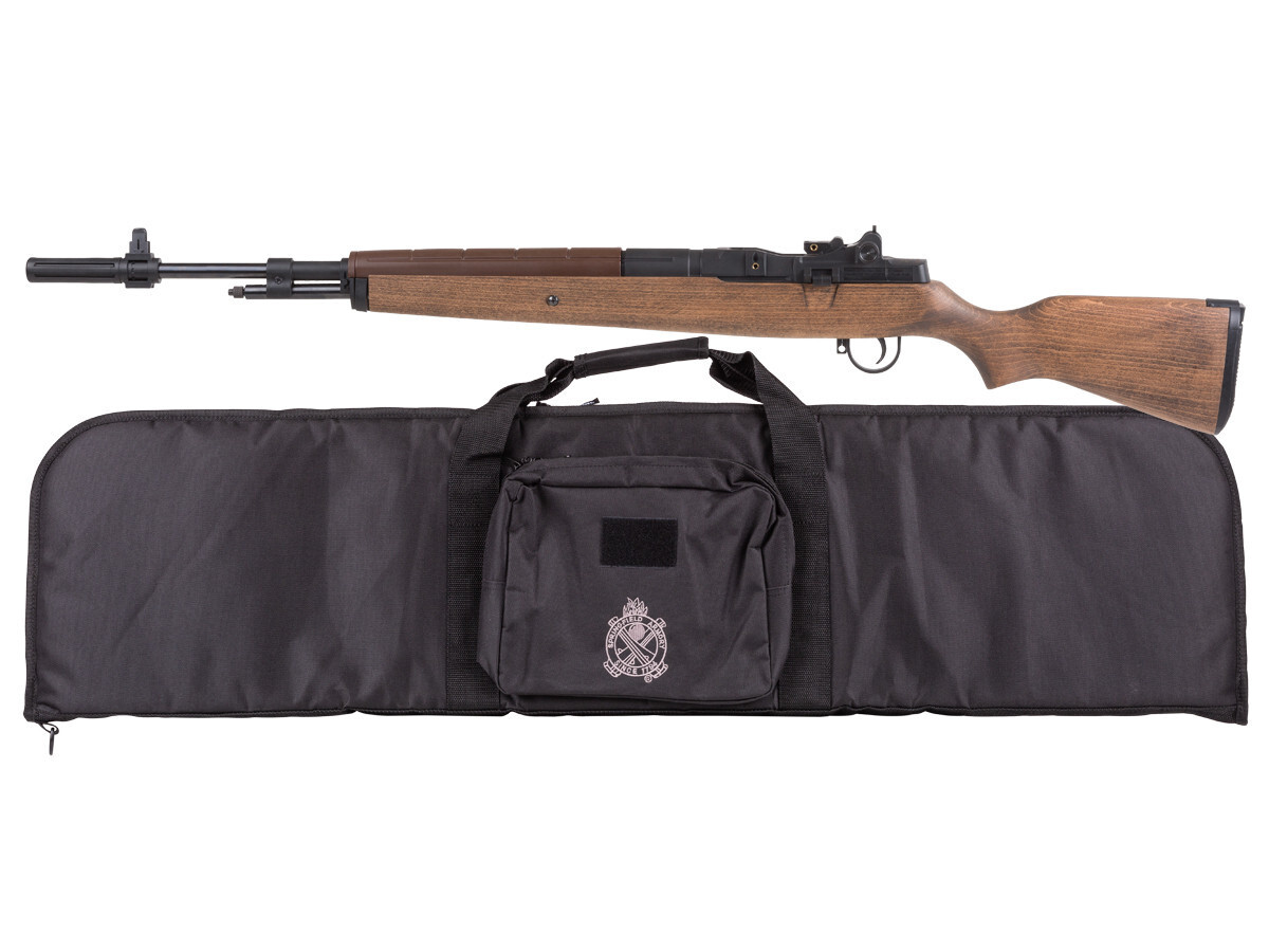 (NEW) Springfield Armory M1A Underlever Pellet Rifle, Wood Stock 0.22 ...