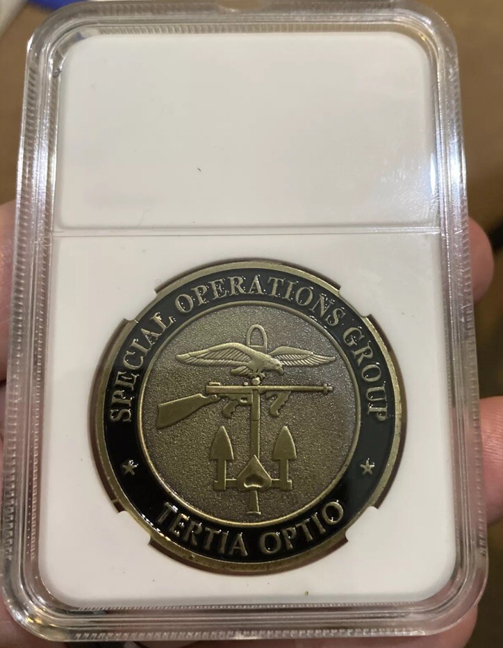 Central Intelligence Agency Special Operations Group Challenge Coin ...