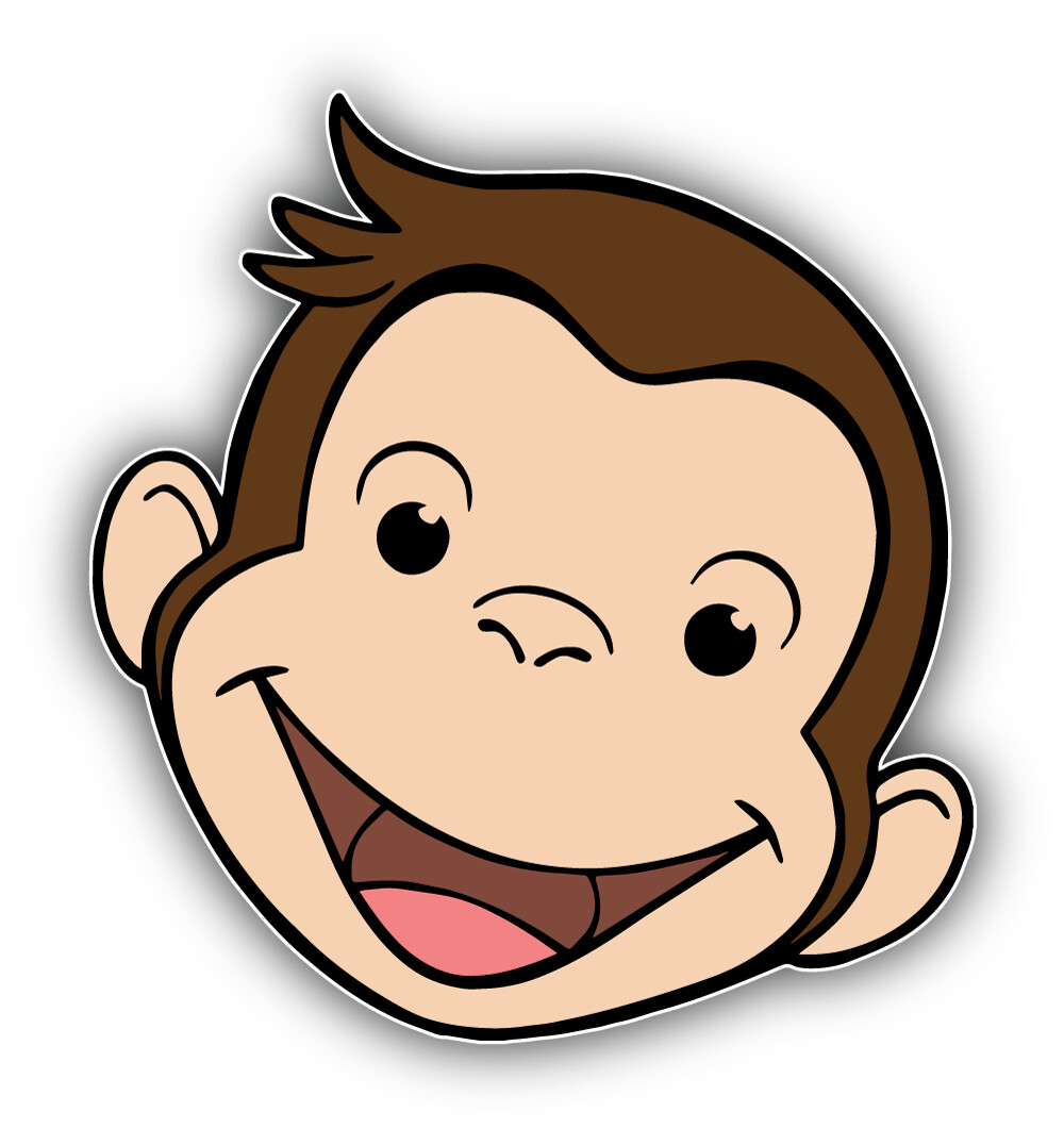 Curious George Face Paint