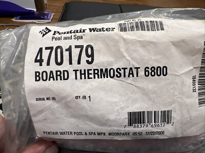 Pentair 470179 Electronic Thermostat Circuit Board for Pool & Spa ...