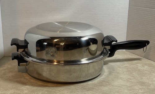 PERMANENT 5-Ply Multi-Core Stainless Steel 11" Skillet Dome Lid ...