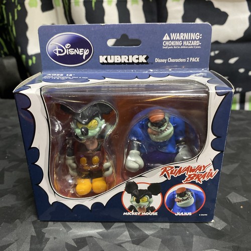 Medicom Toy Disney Kubrick Mickey Mouse & Julius Runaway Brain | eBay