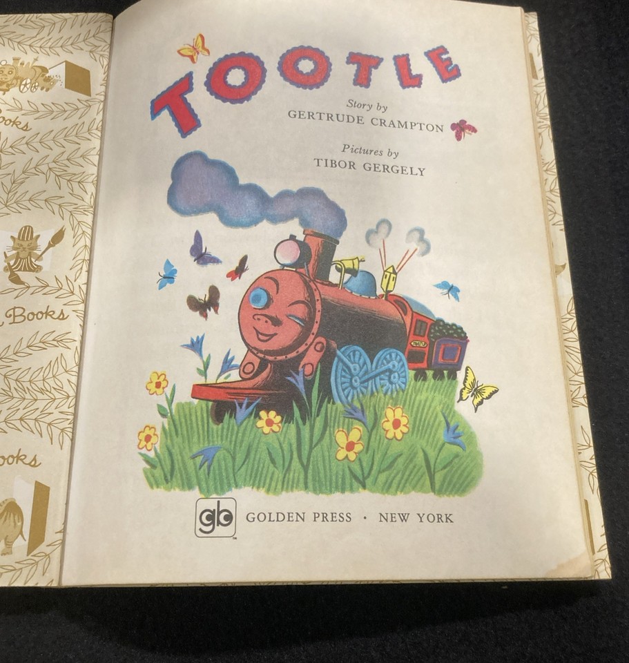 A Little Golden Book - TOOTLE 1980s | eBay