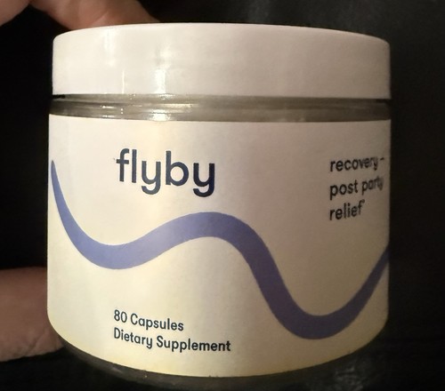 Flyby Anti Hang Over Pills 80 Ct Exp 01/2027 Recovery Post Party Relief ...