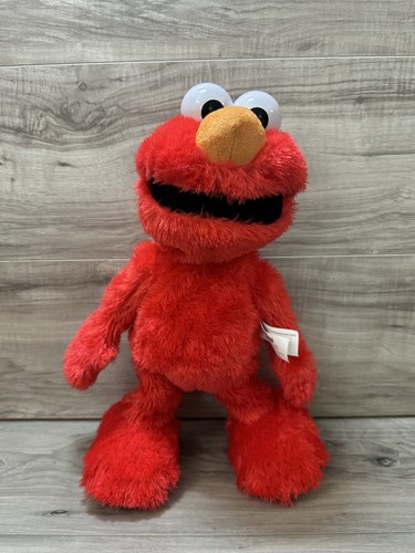 Sesame Street Interactive English & Spanish Plush ELMO SLIDE WORKS ...