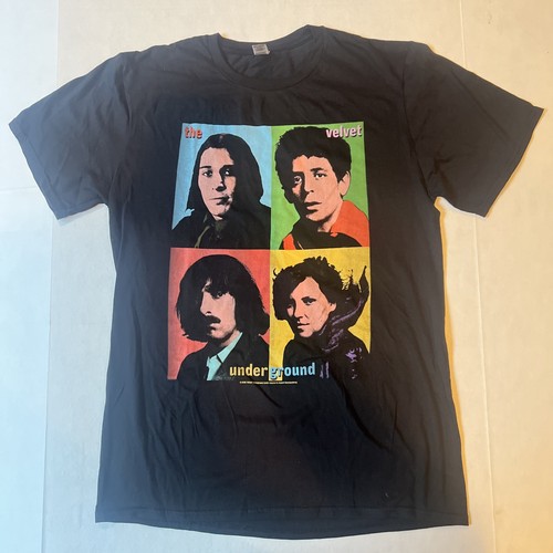 NWOT Rare Official Velvet Underground Lou Reed Warhol Portraits Shirt ...