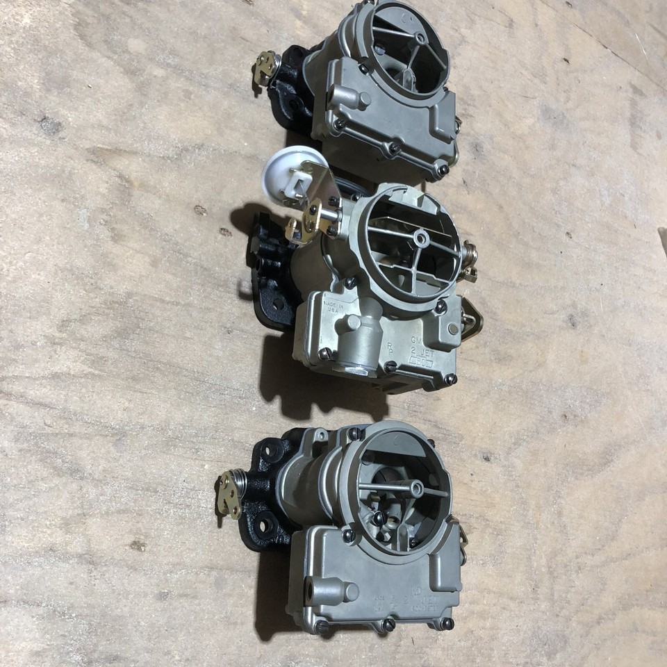 1966 Pontiac GTO Full Size 442 Tri Power Carburetors SET Rebuilt | Togo