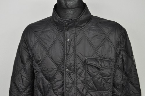 REPLAY M8938 QUILTED MEN'S NYLON BLACK JACKET size 2XL | eBay