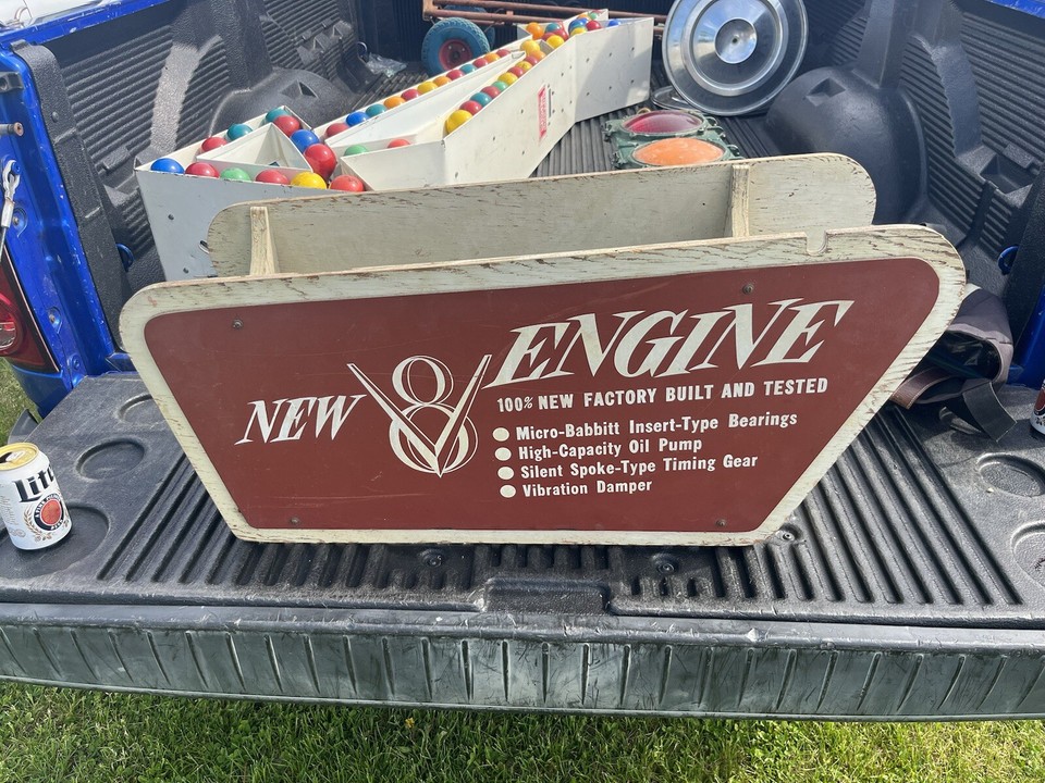 Rare Vintage Studebaker V8 Engine Cradle And Signs | eBay