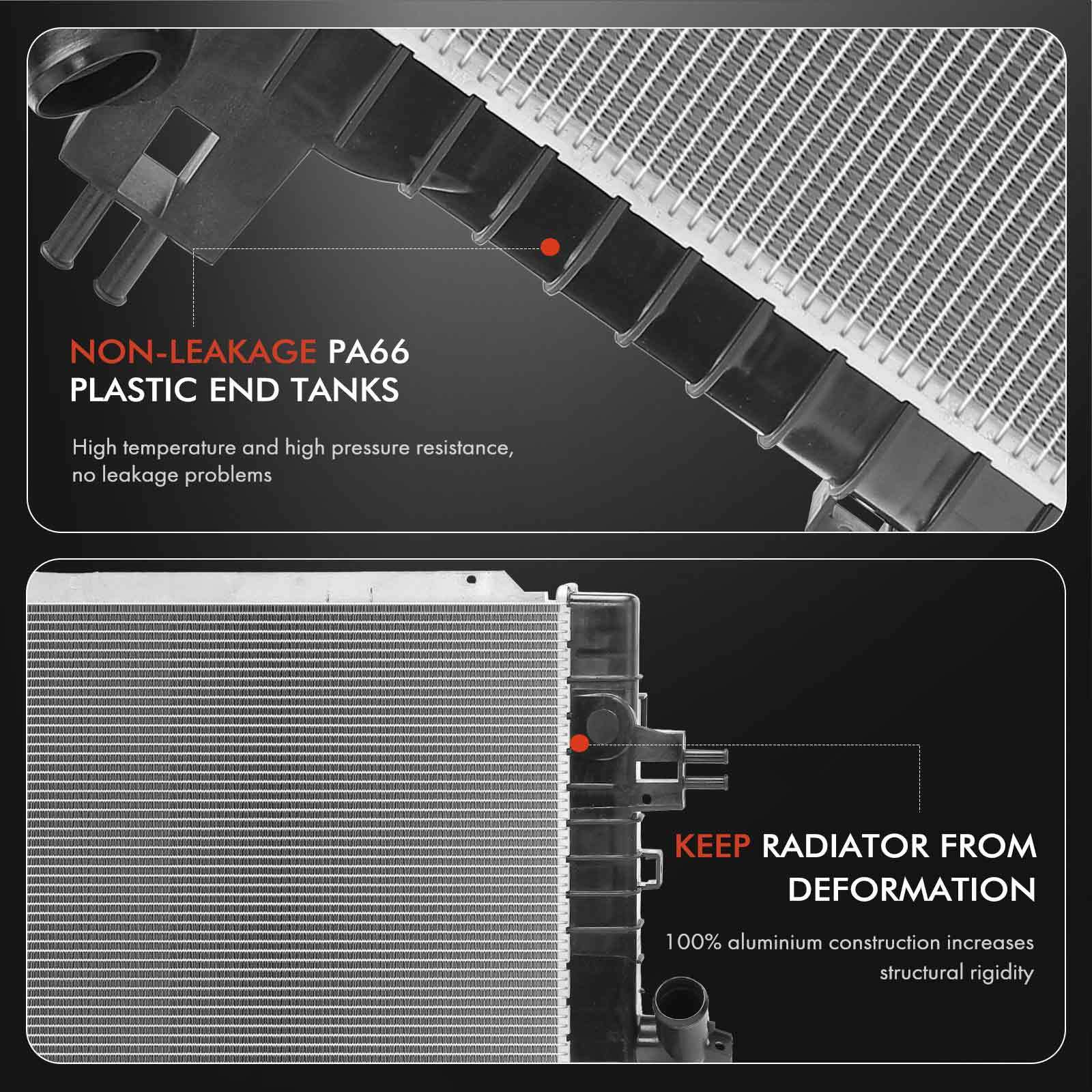 A-Premium Coolant Radiator for Vauxhall Opel Astra Astravan Zafira ...