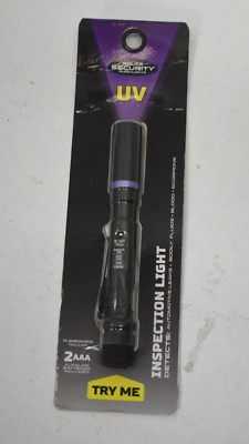 Police Security UV Inspection Light Penlight LED Pocket Size Battery ...